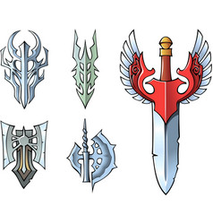 Chess pieces set Royalty Free Vector Image - VectorStock