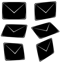 Email signs Royalty Free Vector Image - VectorStock