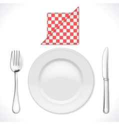 Formal dinner place setting infographics Vector Image