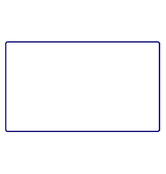 Rounded rectangle frame template Royalty Free Vector Image