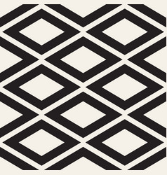 Wavy ripple lines seamless black and white Vector Image