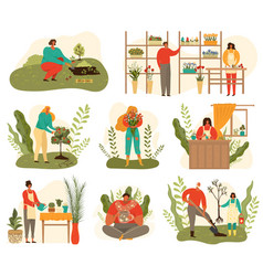 Farm symbols set Royalty Free Vector Image - VectorStock