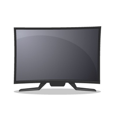 Modern tv screen Royalty Free Vector Image - VectorStock