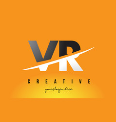 Vr v r grunge letter logo with purple vibrant Vector Image