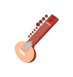 Fakir flute icon cartoon style Royalty Free Vector Image