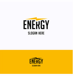 Energy efficiency logo Royalty Free Vector Image