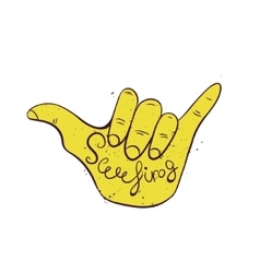 Ok hand Royalty Free Vector Image - VectorStock