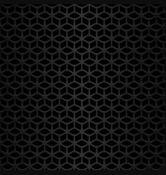 Black metal texture background honeycomb pattern Vector Image