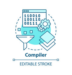Code conduct concept with icon set template Vector Image