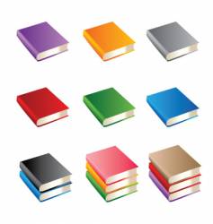 Books notebooks Royalty Free Vector Image - VectorStock