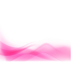 Abstract pink background with simply curve Vector Image