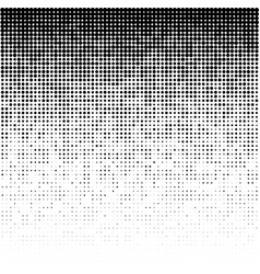 Abstract gradient halftone random dots background Vector Image