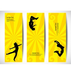 Flashcard letter j is for jump Royalty Free Vector Image