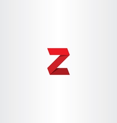 Red alphabet set a to z Royalty Free Vector Image