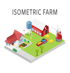 Smart farmer infographics farm data analysis and Vector Image