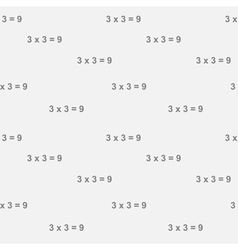 Times tables chart with giraffes in background Vector Image