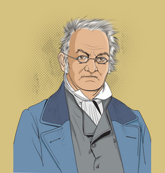Carl ritter Royalty Free Vector Image - VectorStock