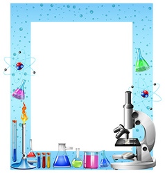 Science tools and containers Royalty Free Vector Image