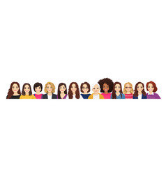 Group of women Royalty Free Vector Image - VectorStock