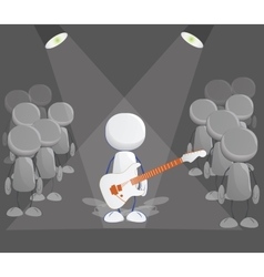 Rock emoticon Royalty Free Vector Image - VectorStock