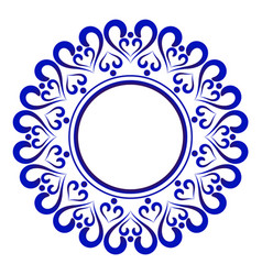 Beautiful round design Royalty Free Vector Image