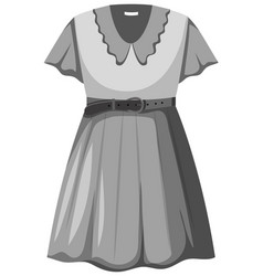 Isolated beautiful female outfit Royalty Free Vector Image