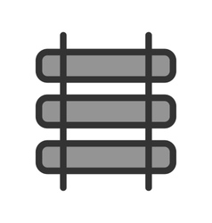 Rails Royalty Free Vector Image - VectorStock