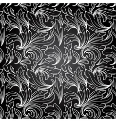 Vintage baroque seamless pattern Royalty Free Vector Image