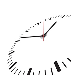 Clock face set up your time Royalty Free Vector Image