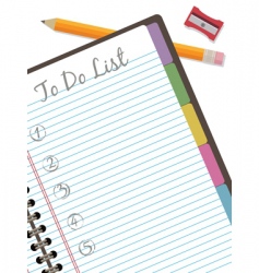 Recipe notebook Royalty Free Vector Image - VectorStock