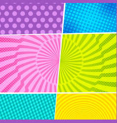 Abstract comic light green background Royalty Free Vector