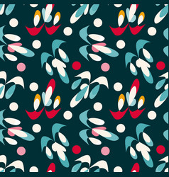 Seamless dark purple pattern Royalty Free Vector Image