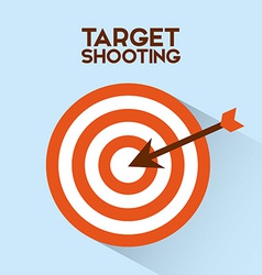 Target with bullets Royalty Free Vector Image - VectorStock
