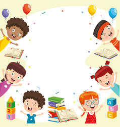 School children Royalty Free Vector Image - VectorStock