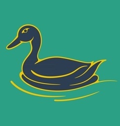 Duck Royalty Free Vector Image - VectorStock