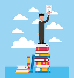 People learning concept Royalty Free Vector Image