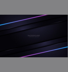 Modern navy tech abstract graphic design Vector Image