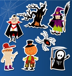 Halloween Kid Set Royalty Free Vector Image - VectorStock