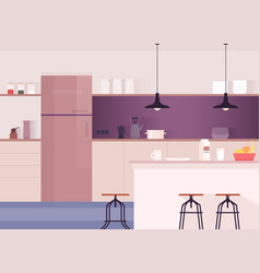 Kitchen unit Royalty Free Vector Image - VectorStock