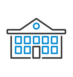 Two color prefect icon from desert concept Vector Image