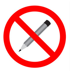 Prohibition sign for public park Royalty Free Vector Image