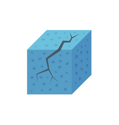 Concrete testing icon Royalty Free Vector Image