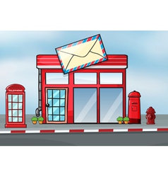 Post office Royalty Free Vector Image - VectorStock