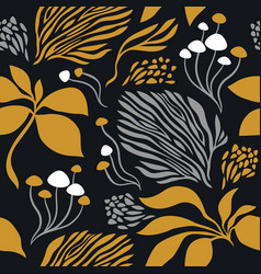 Seamless abstract pattern with repeating Vector Image