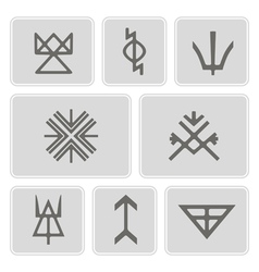 Symbol of yarilo ancient slavic god Royalty Free Vector