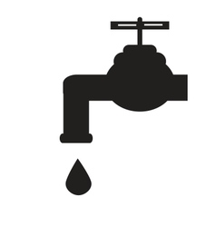 Leaky tap Royalty Free Vector Image - VectorStock