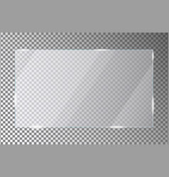 Golden neon frame on transparent background Vector Image