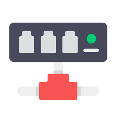 Network hub Royalty Free Vector Image - VectorStock