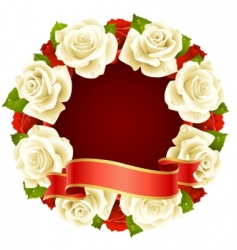 Red rose Royalty Free Vector Image - VectorStock