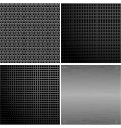 3d metal plate Royalty Free Vector Image - VectorStock